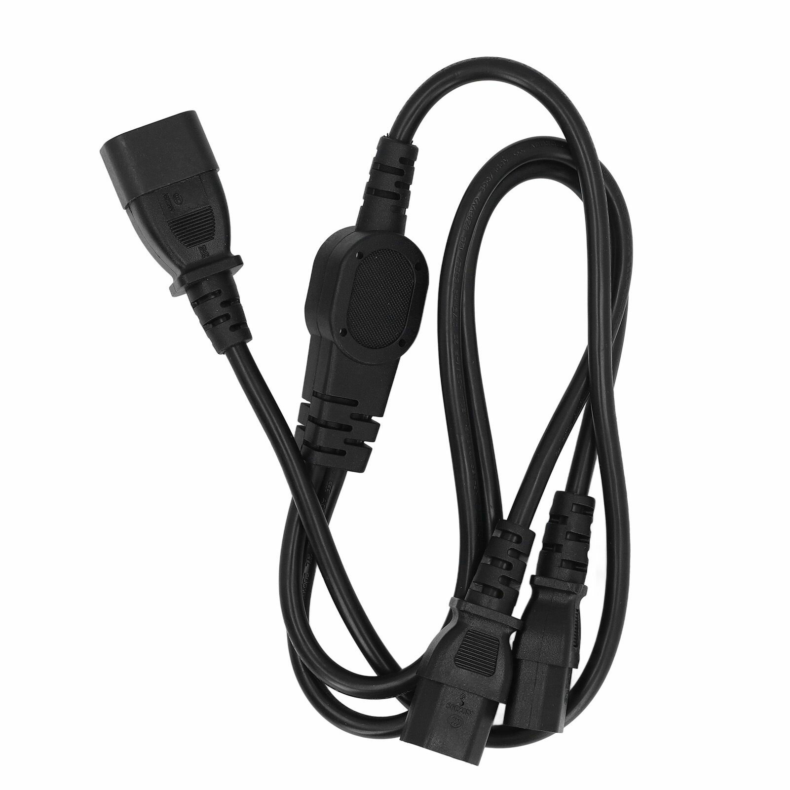 Y-разветвитель IEC320 C14 to 2x C13, 1м