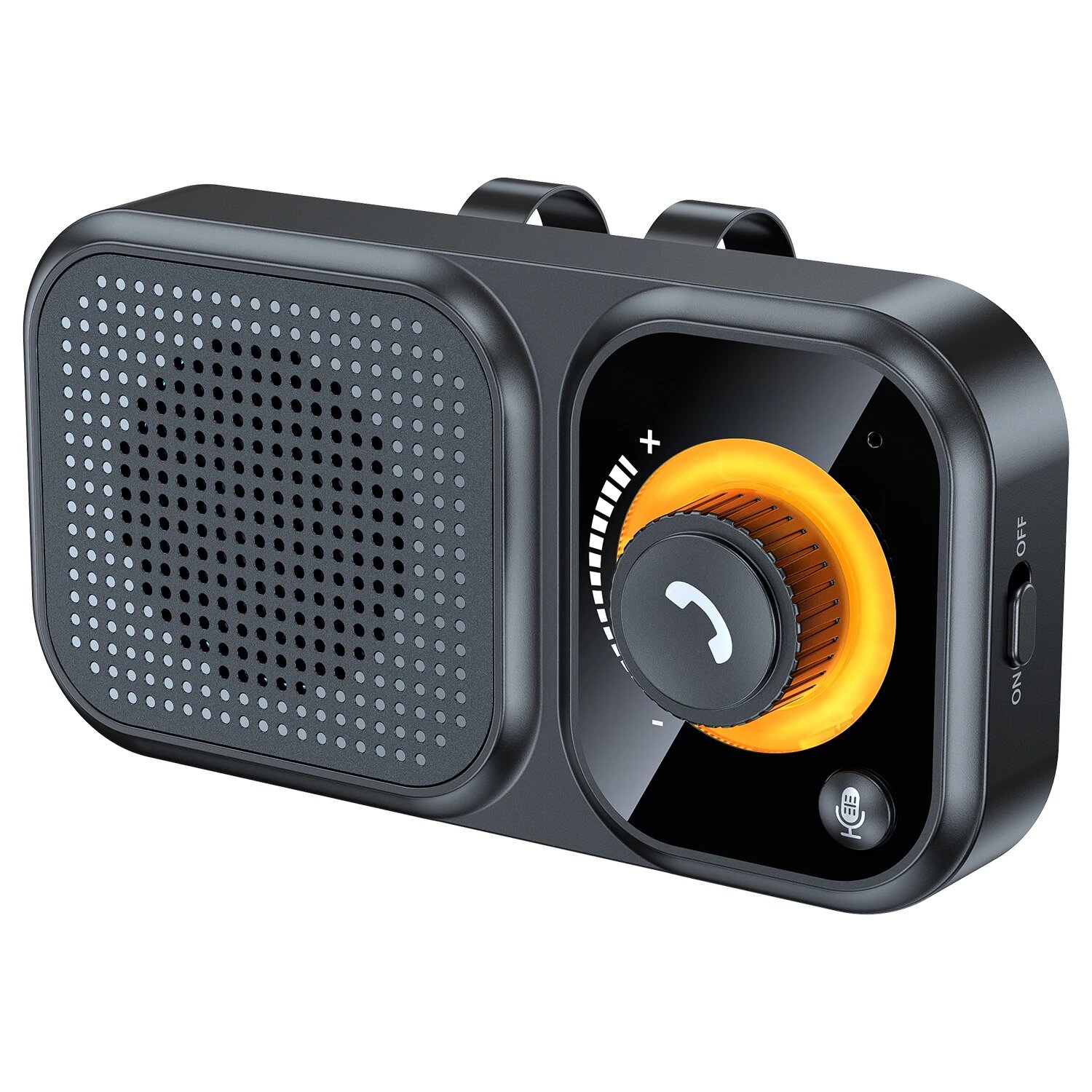 2025 Bluetooth 5,4 солнцезащитный козырек, автомобильный динамик, беспроводная громкая связь, автомобильный комплект, громкая связь, стерео музыкальный плеер, поддержка Siri