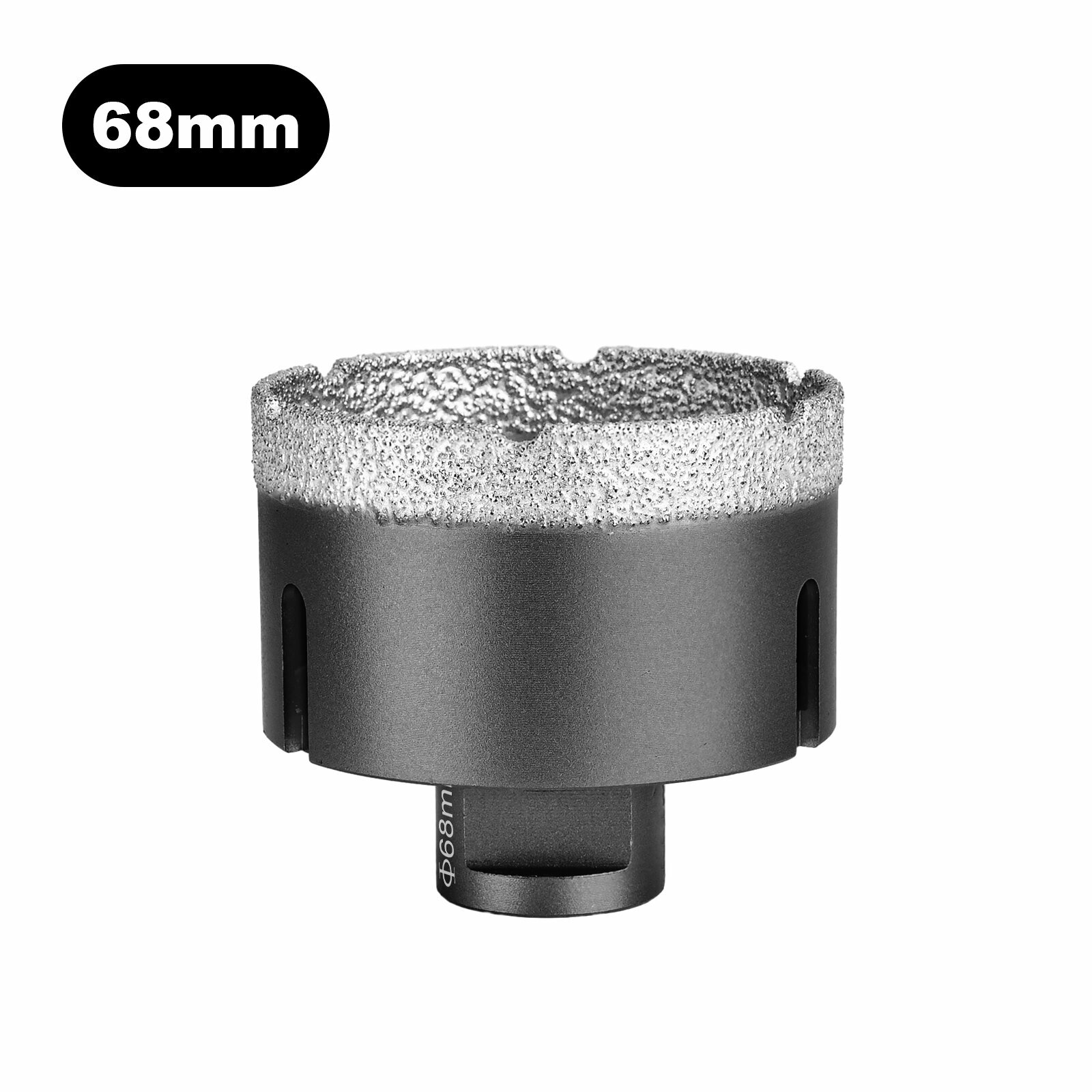 68мм, алмазные коронки для керамогранита, для угловой шлифовальной машины 14M