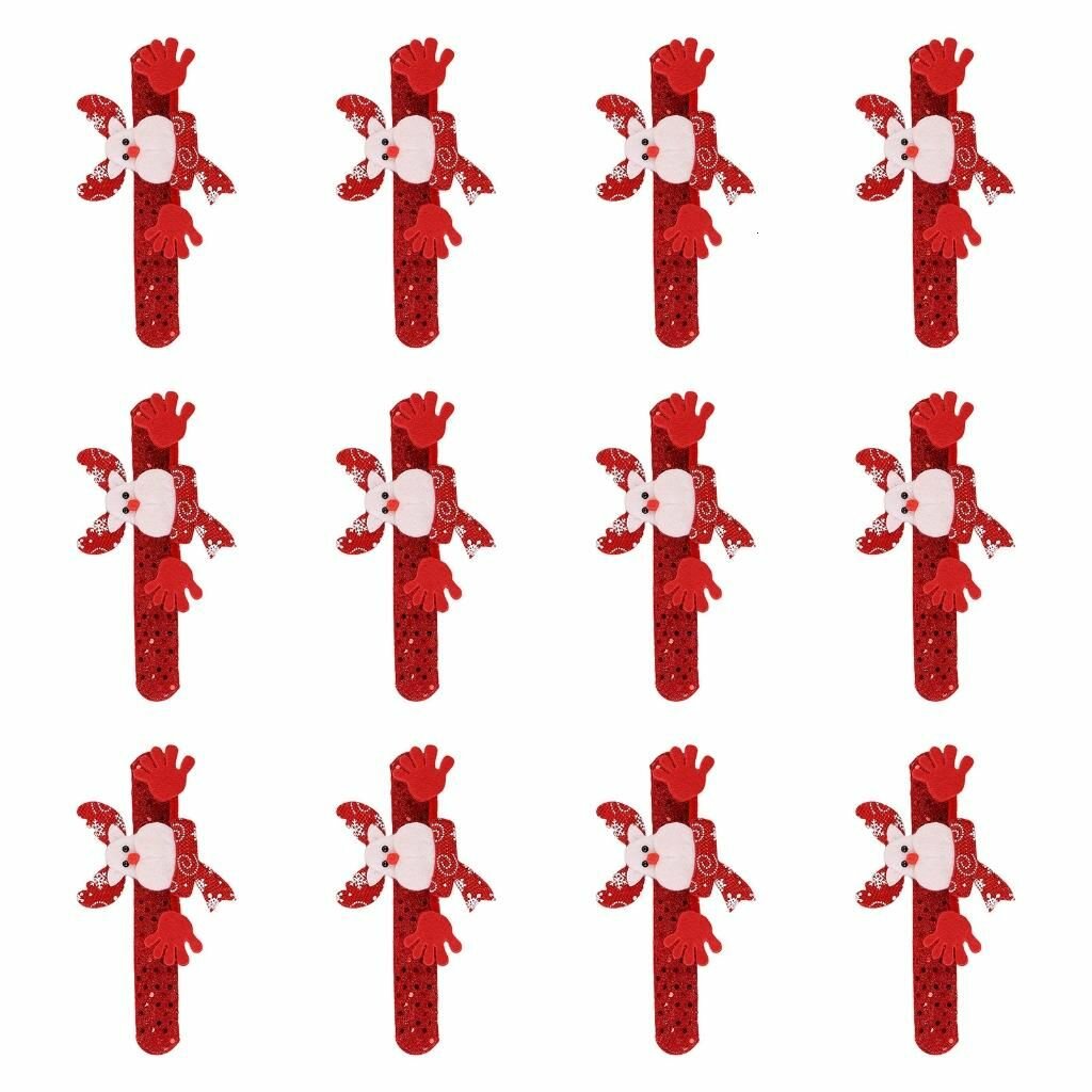 Рождественские браслеты-пружинки, - C