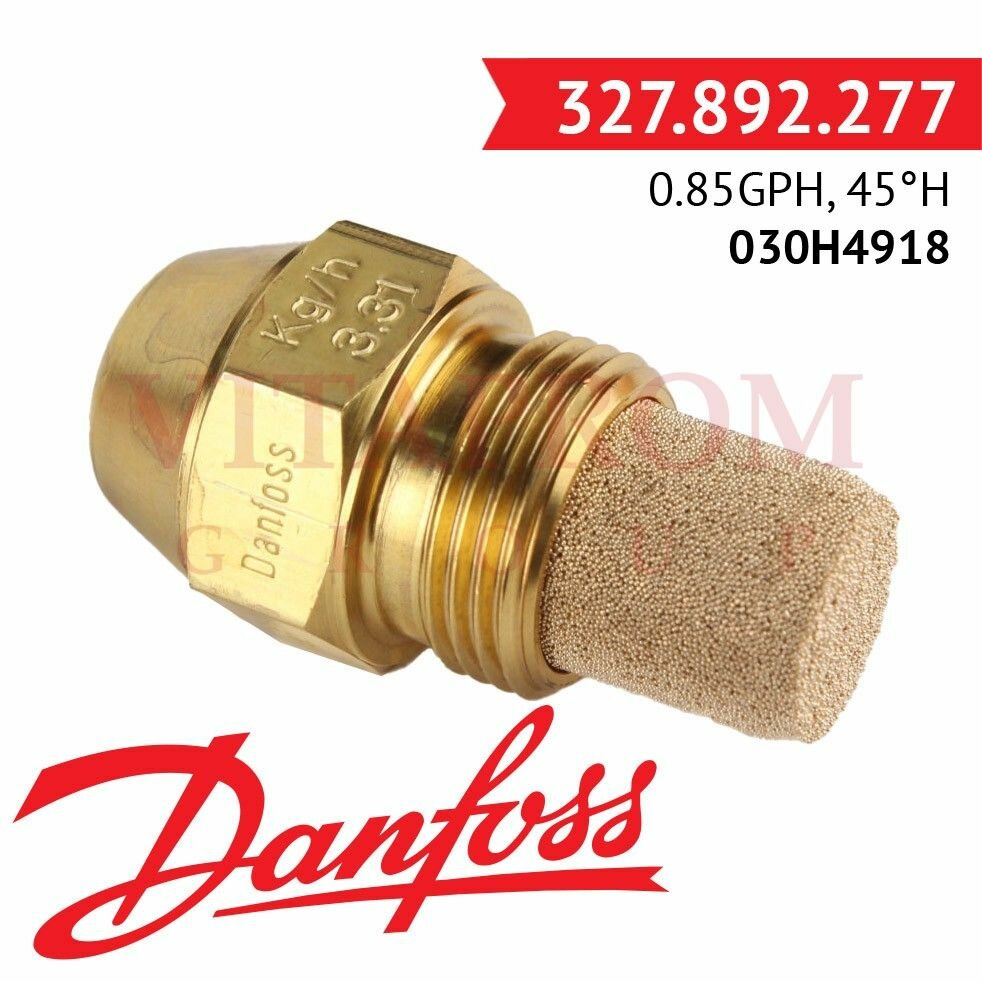 Форсунка Danfoss 0.85GPH,45H, 030H4918 — фото 1