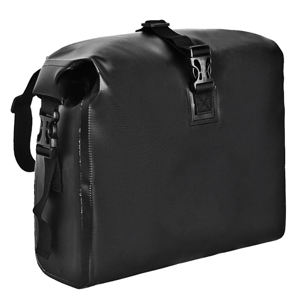 Электрический скутер передний мешок для хранения велосипедов для хранения велосипедов, Черный