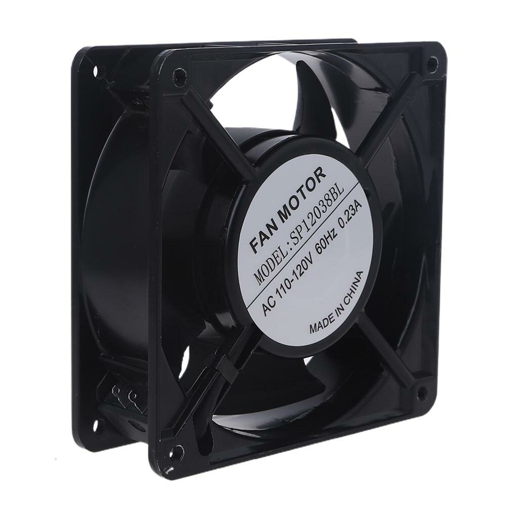 Вентилятор осевой бесщеточный 12В для печи на пеллетах