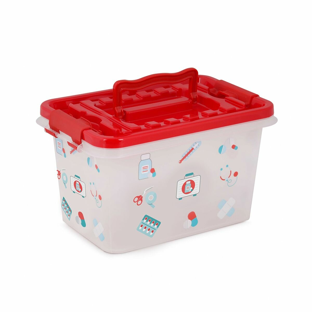 Контейнер Альтернатива доктор+, прямоугольный, 4 л, с ручкой