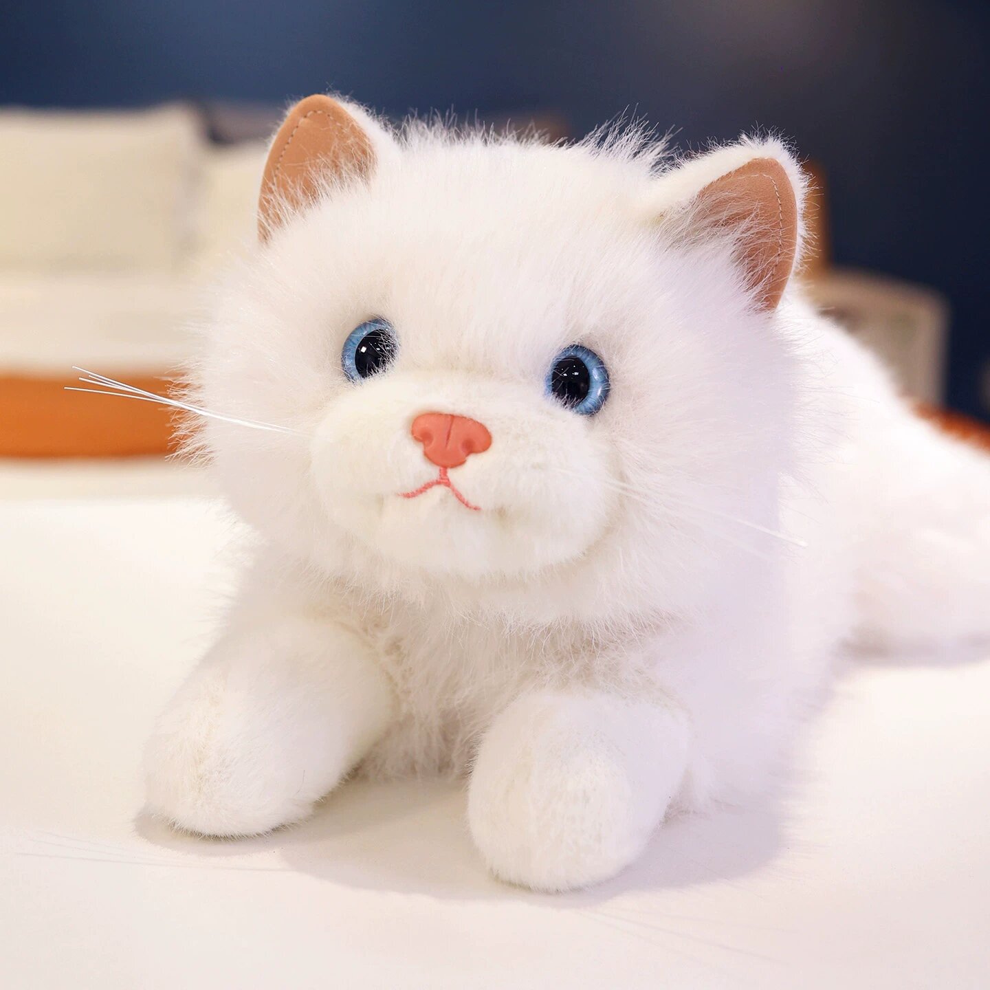 Игрушечная кукла-кошка рэгдолл, мягкая, для объятий, подарок на день рождения для девочек, милая кукла MDM Simulation