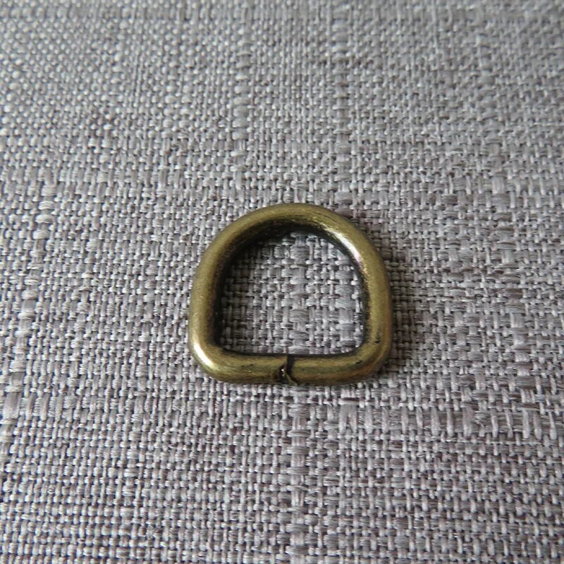 Металлические кольца D античная латунь 15 мм