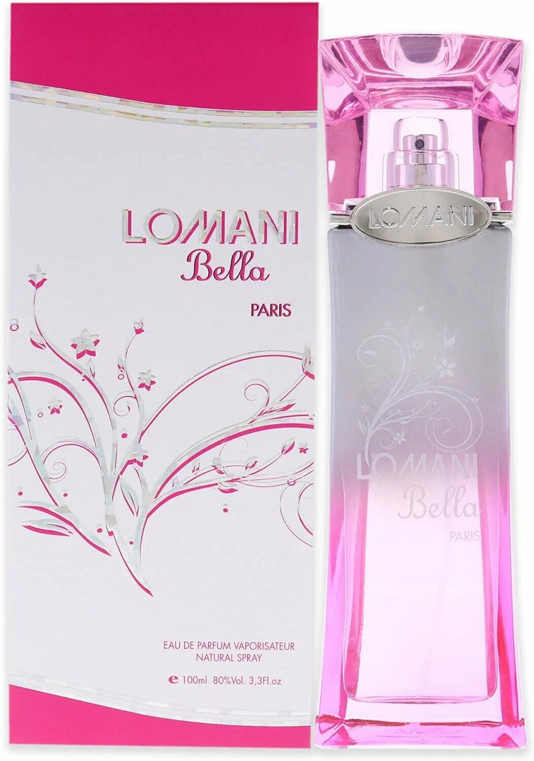 LOMANI Bella парфюмерная вода женская объем флакона 100 мл
