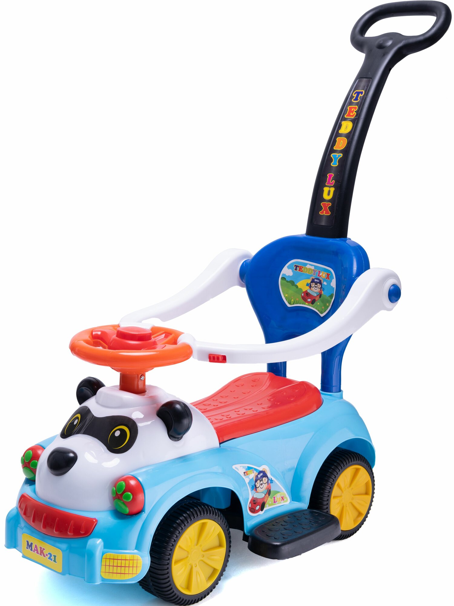 Толокар машина с ручкой, машина каталка