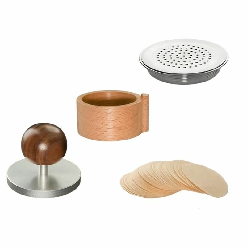 Совместим с многоразовым капсульным фильтром Philip из нержавеющей стали-Комплект двух