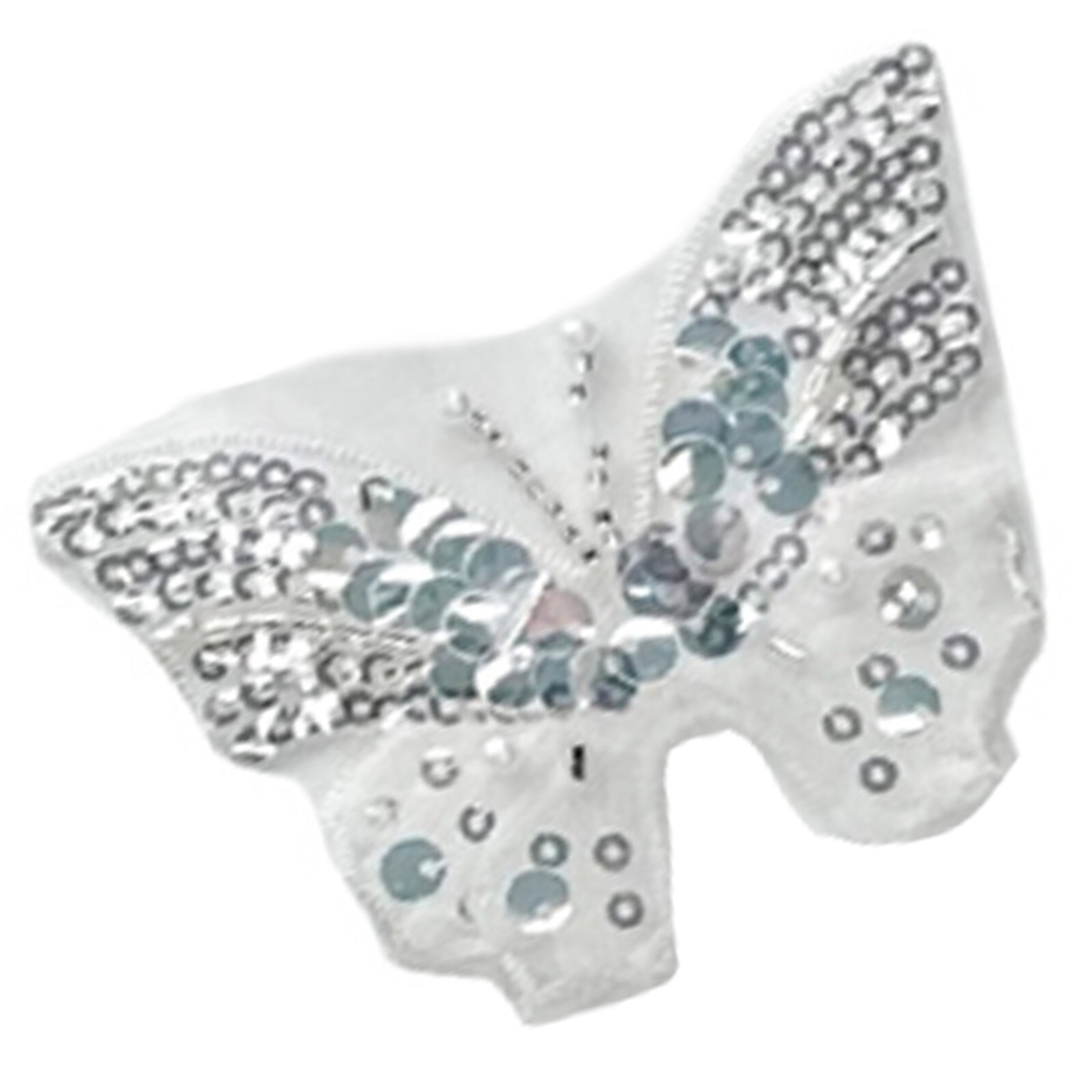 Яркие бабочки с аппликацией из пайеток для свадебных платьев