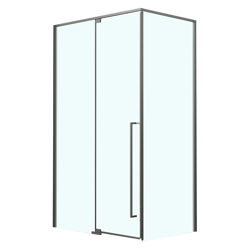 Душевой уголок Azario Male SQR-120х80х195-MGR-CL матовый графит