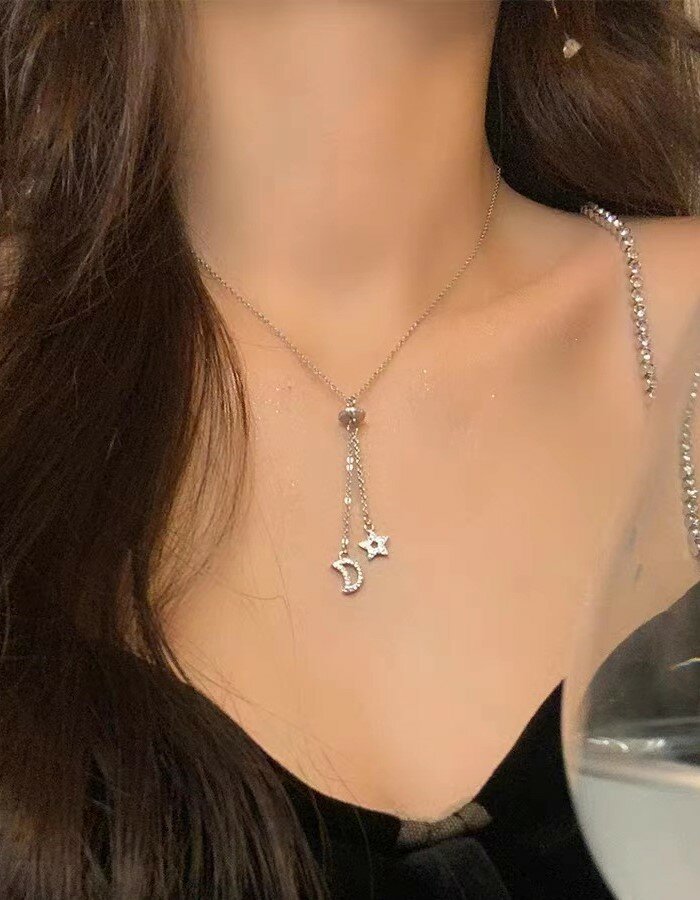 Колье, циркон