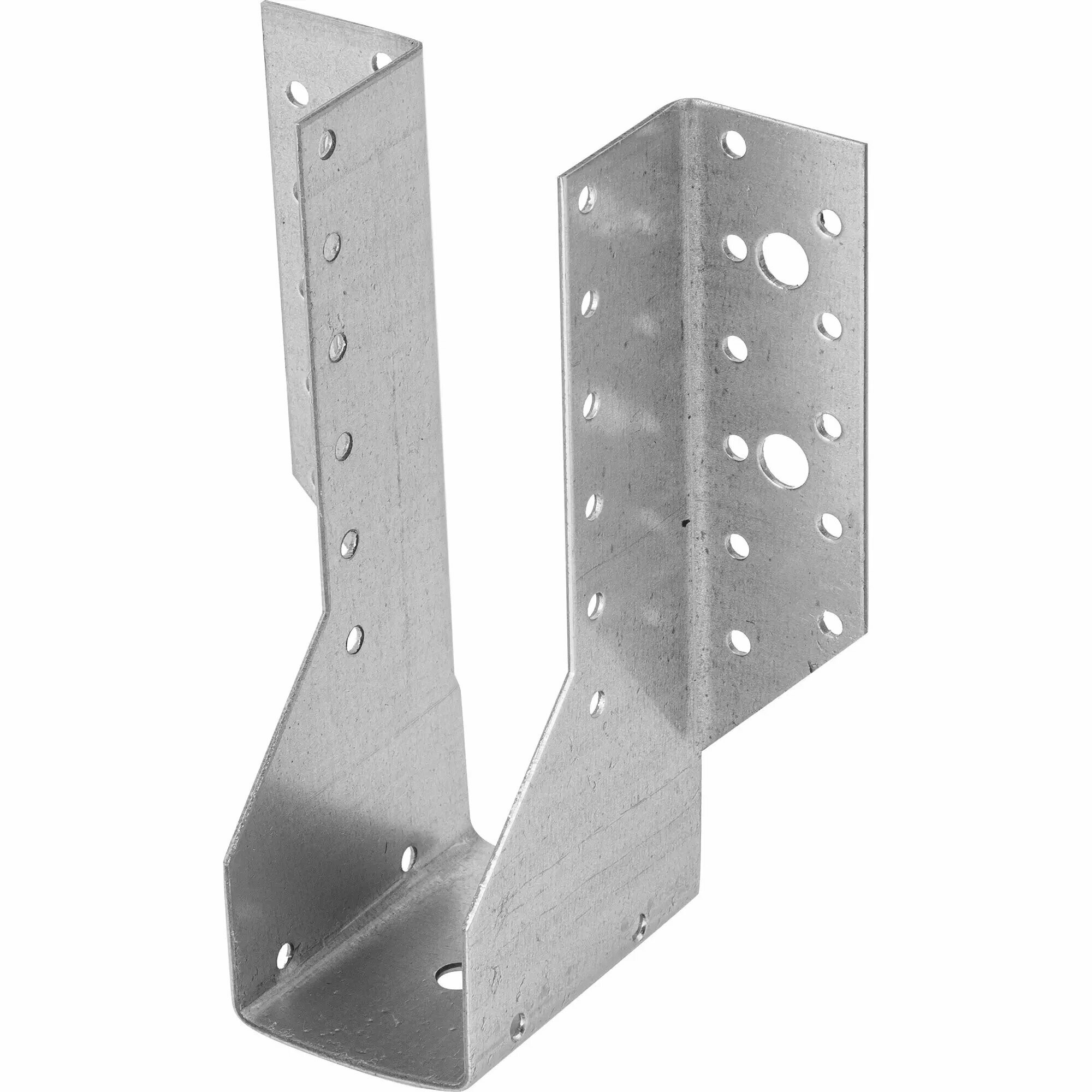 Опора бруса раскрытая 100/100 ОВR_R стальная , оцинкованная 100х76х100 "МастерБолтиков" ( 4 шт )