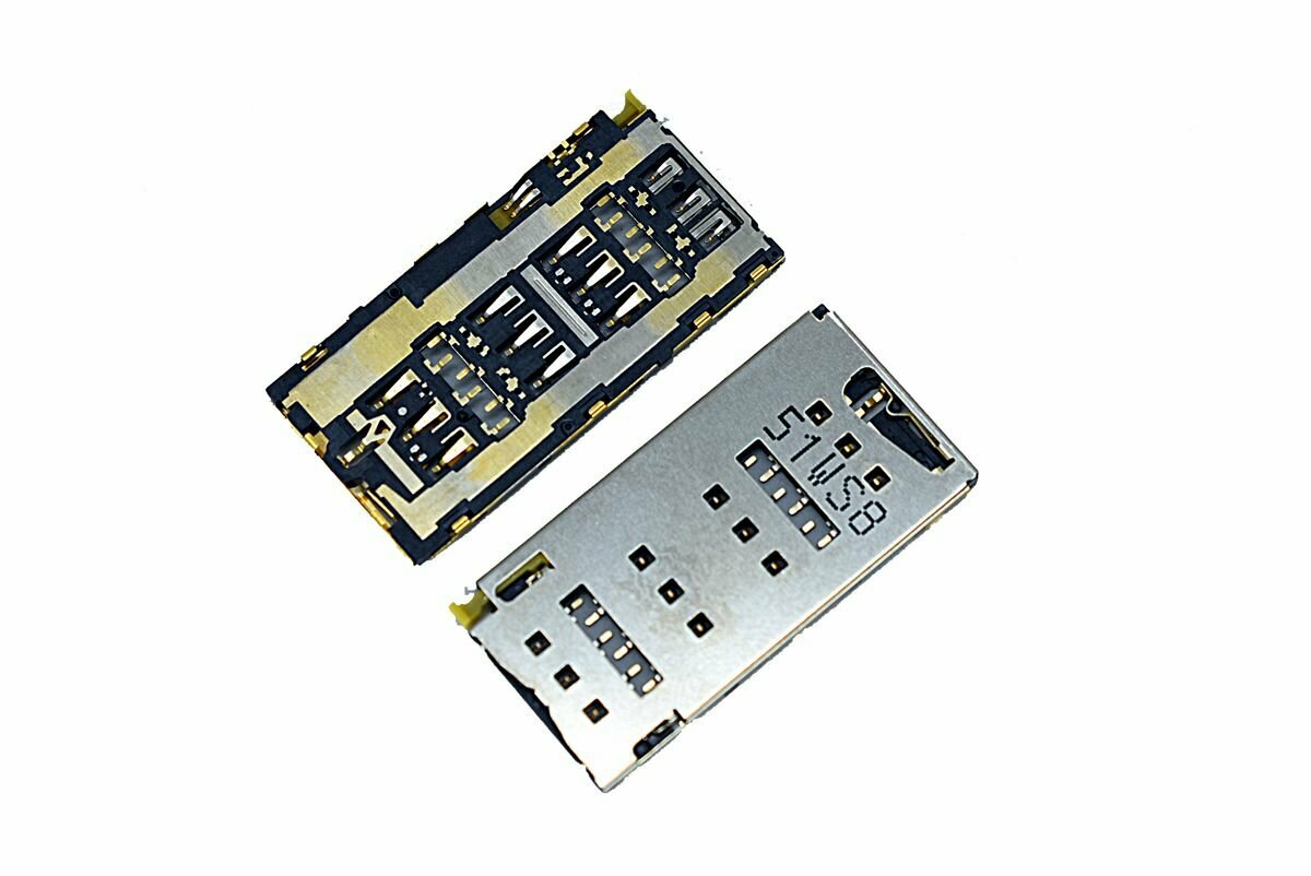 Коннектор SIM-карты (сим), mmc коннектор для SONY Xperia Z4 (S153)