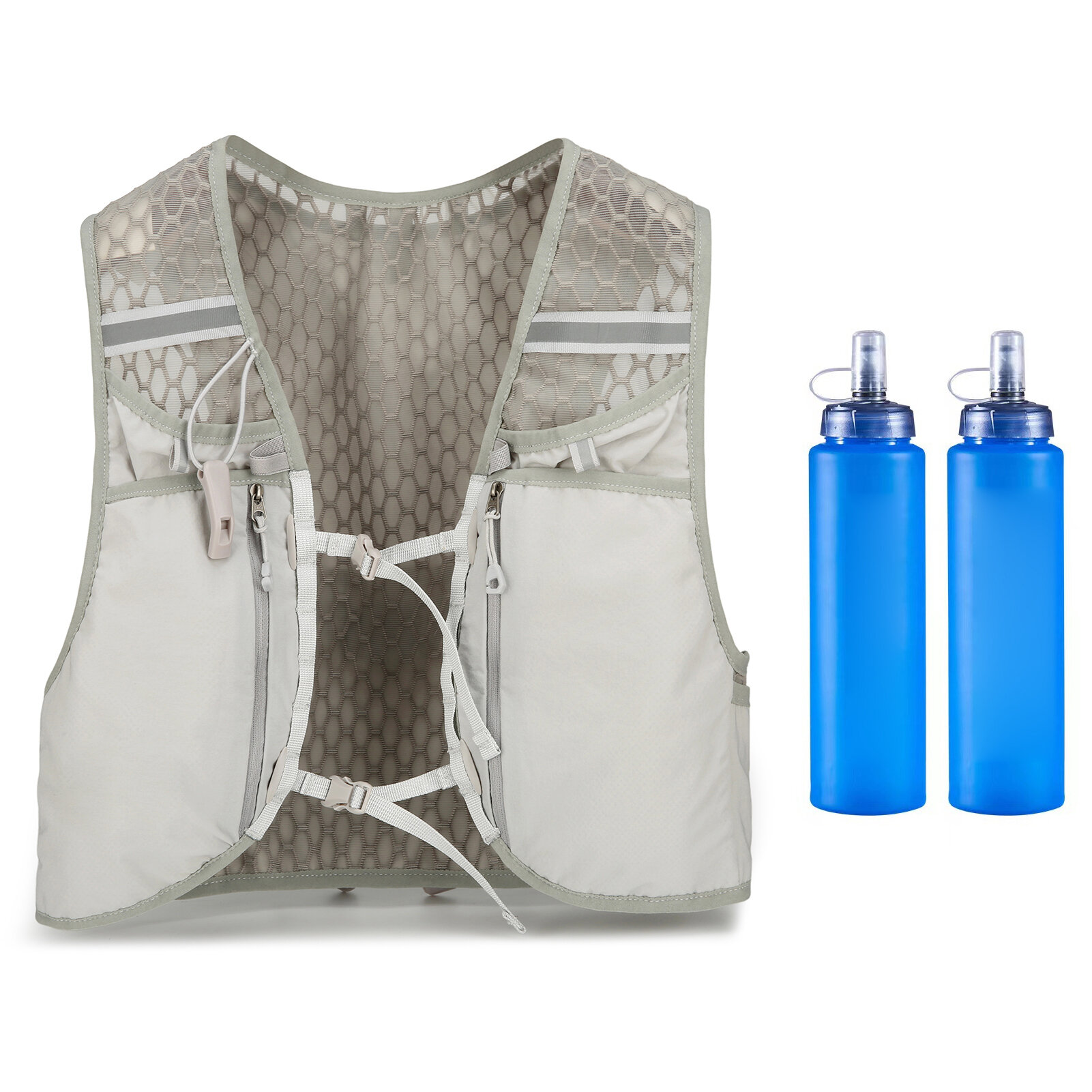 Жилет для Бега VANAHEIMR с Гидратационным Мешком Регулируемый Универсальный Гидратационный Жилет для Женщин и Мужчин, Аксессуары для Скалолазания, Пешего Туризма И Верховой Езды