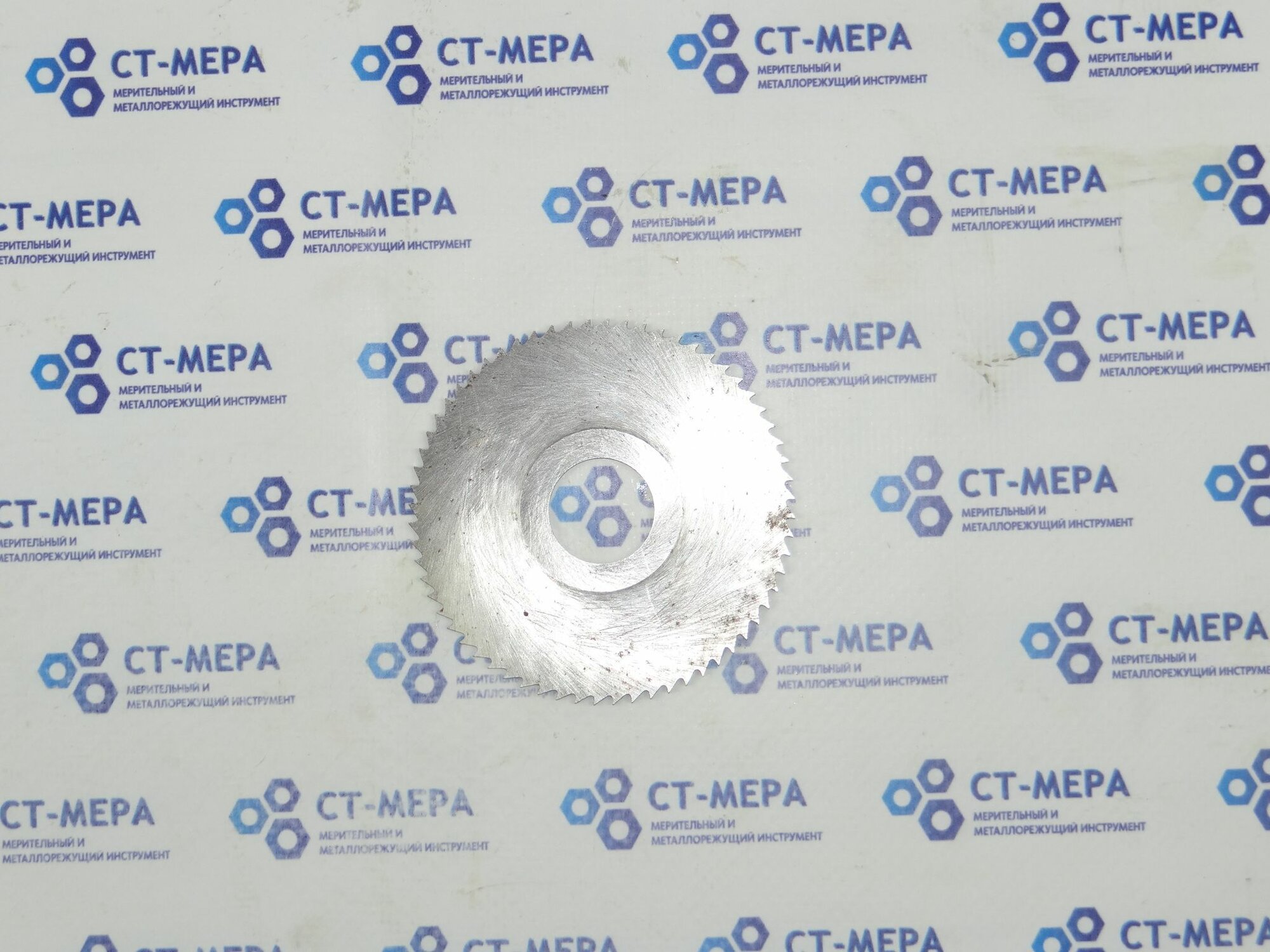 Фреза отрезная по металлу 80х1.2х22мм. z 64 Р6АМ5 с фаской без ш/п