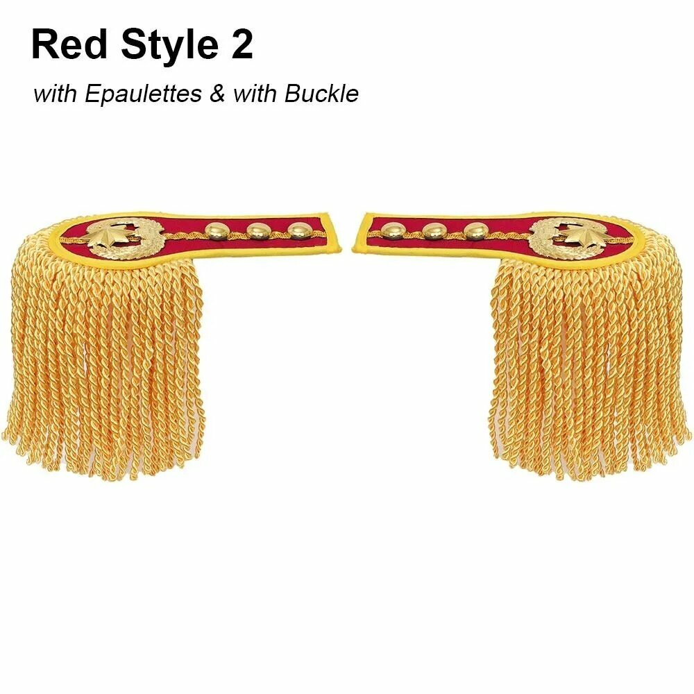 KNOW EASY-1 пара Эполеты с бахромой и кисточками
