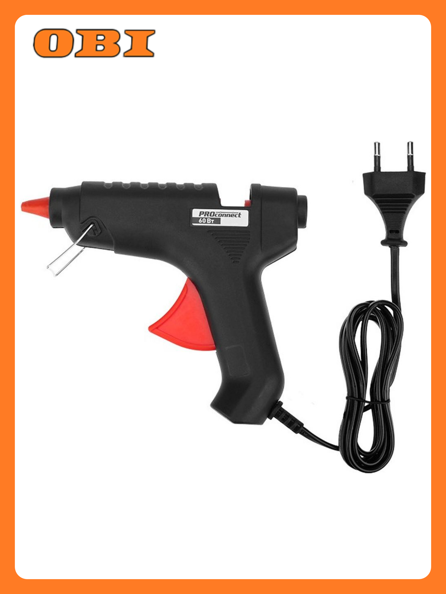 Пистолет клеевой, 60Вт, Ø11 мм, блистер PROconnect