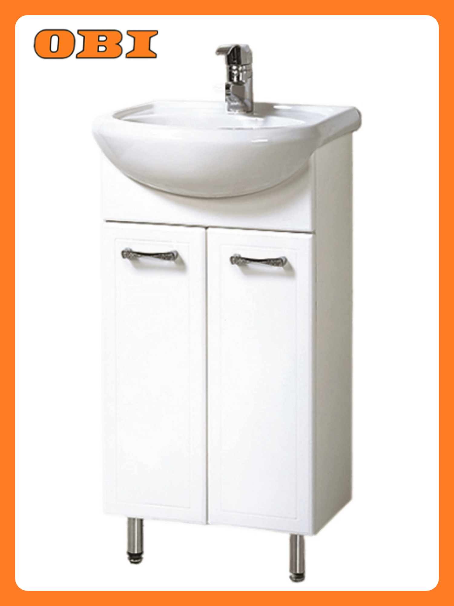 Тумба "Акваль Ника 45" Фасад МДФ