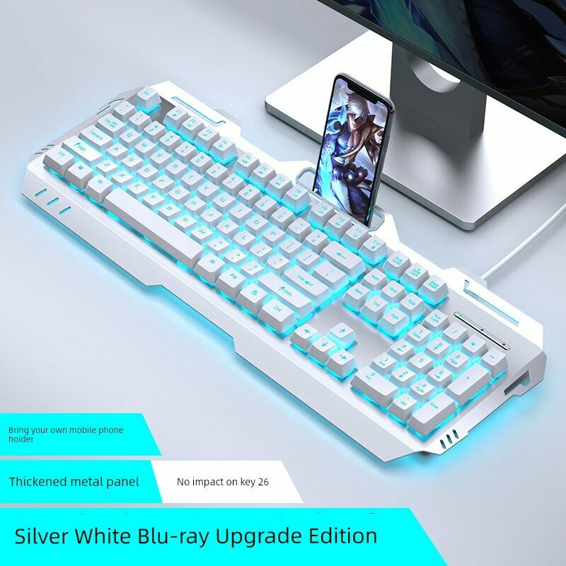 Комплект клавиатуры и мыши Lenovo Savior Y7000/Y9000 с настоящим механическим ощущением для игровых компьютеров, с