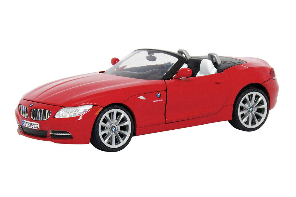 Модель коллекционная MOTORMAX Bmw Z4 spider 2010 red / бмв З4 кабриолет красный