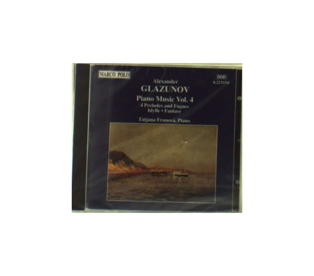 Диск Alexander Glasunow (1865-1936) - Klavierwerke Vol.4 (1 CD)