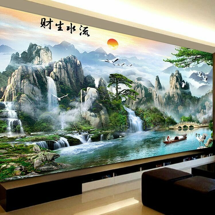 Алмазная мозаика в Китае 120х50 см