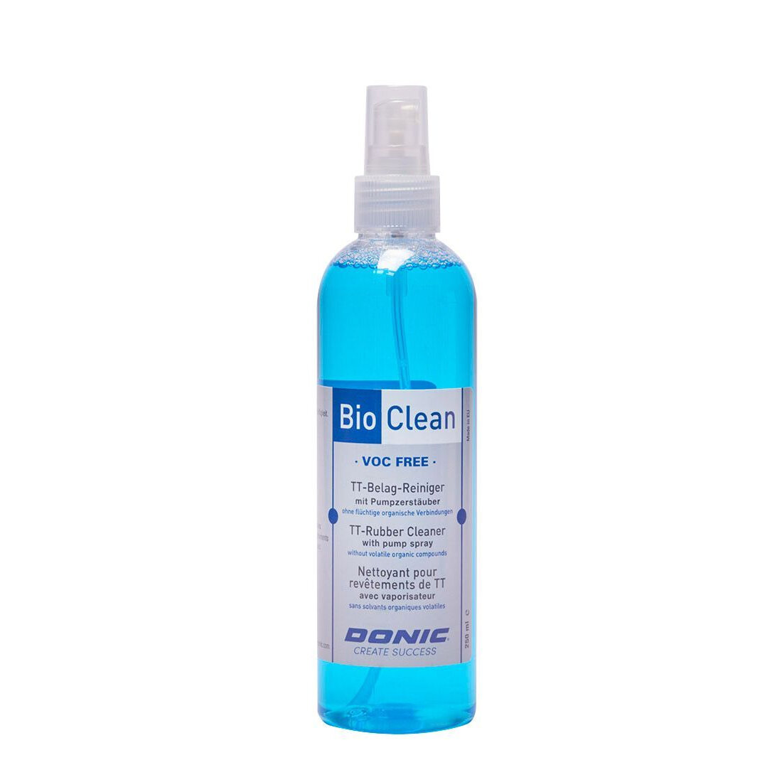 Спрей для настольного тенниса Donic Bio Clean 250ml антистатический эффект