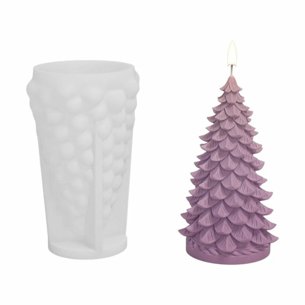 (1шт) Силиконовая форма для рождественской елки своими руками-маленький листик