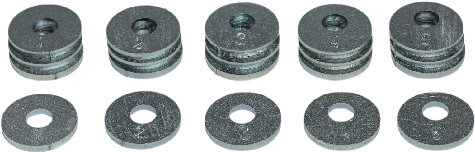 Шайбы регулировочные для подрамника с жесткими рычагами (комплект) для лада калина, гранта, датсун (Автопродукт)