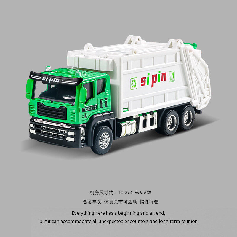 Детская игрушечная пожарная машина с лестницей из сплава для мальчиков, инженерная водовозка, модель пожарной машины с спринклерной системой.