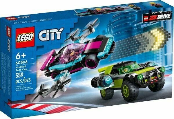 Lego 60396 City Модифицированные гоночные автомобили
