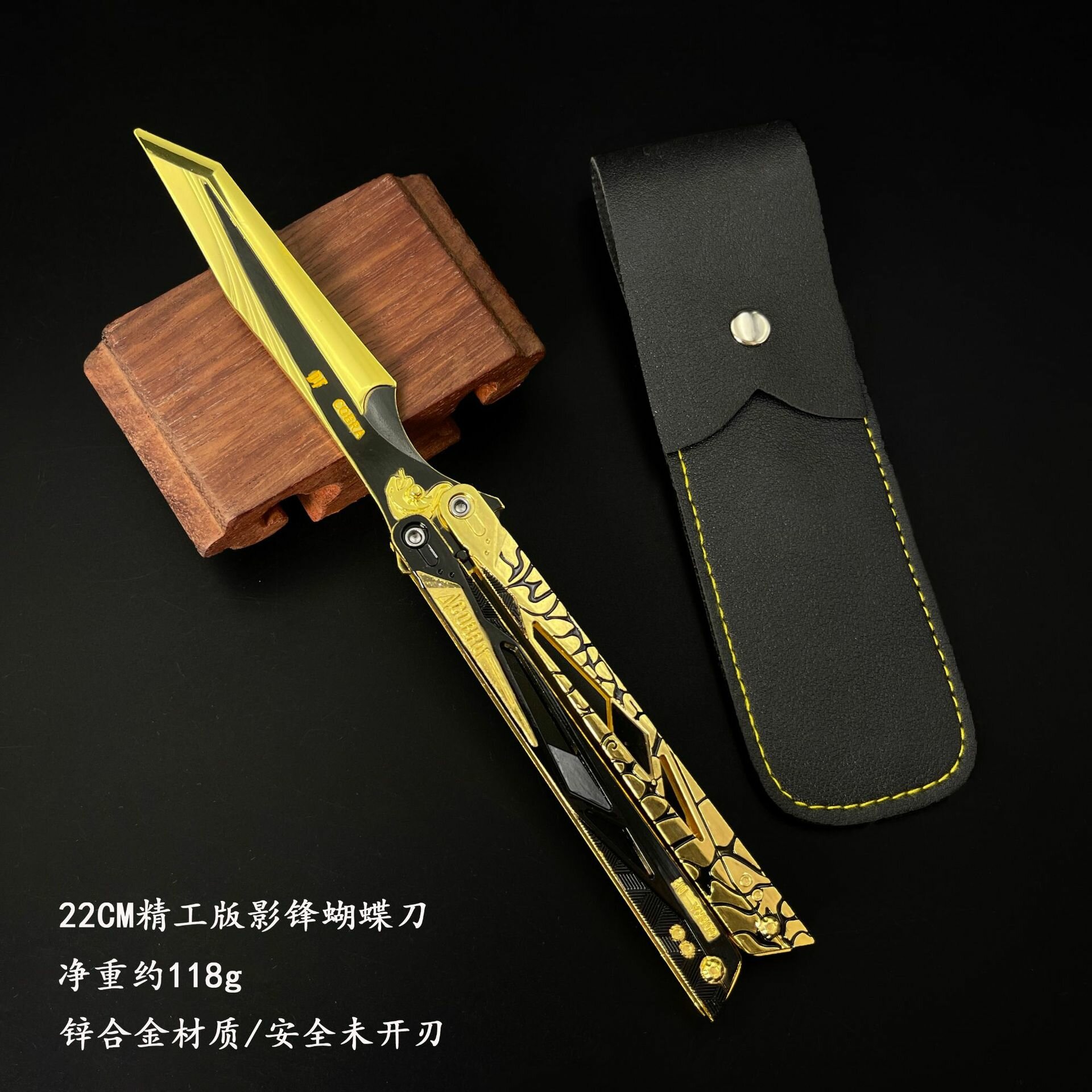 Складной нож Delta Action Merchandise Shadow Butterfly, модель из сплава, тренировочный нож, не заточенный игрушечный нож