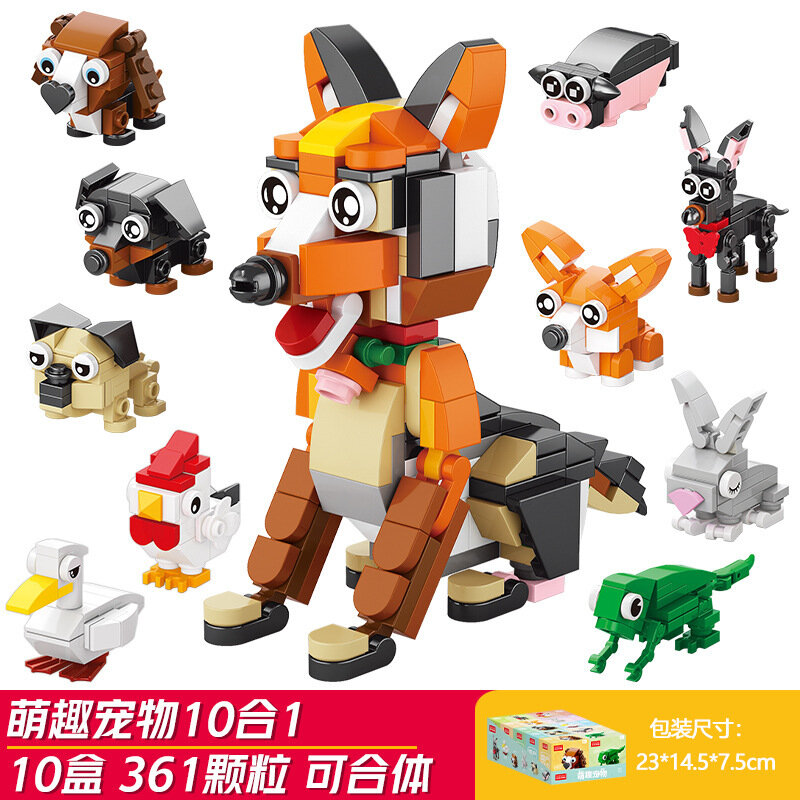 Конструктор Lele Brothers: развивающая сборная модель автомобиля для детей, пожарная машина для мальчиков, головоломка,