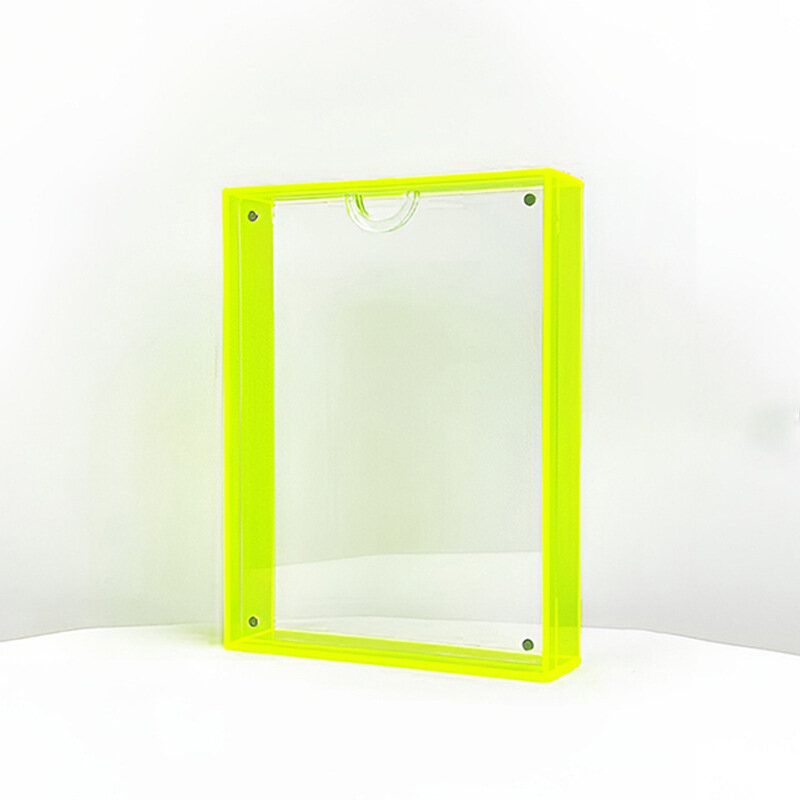 Легкая роскошь, креативная акриловая фоторамка, цветной магнит, стиль Ins, настольная рамка для фото, рамка для постера A4, возможность кастомизации