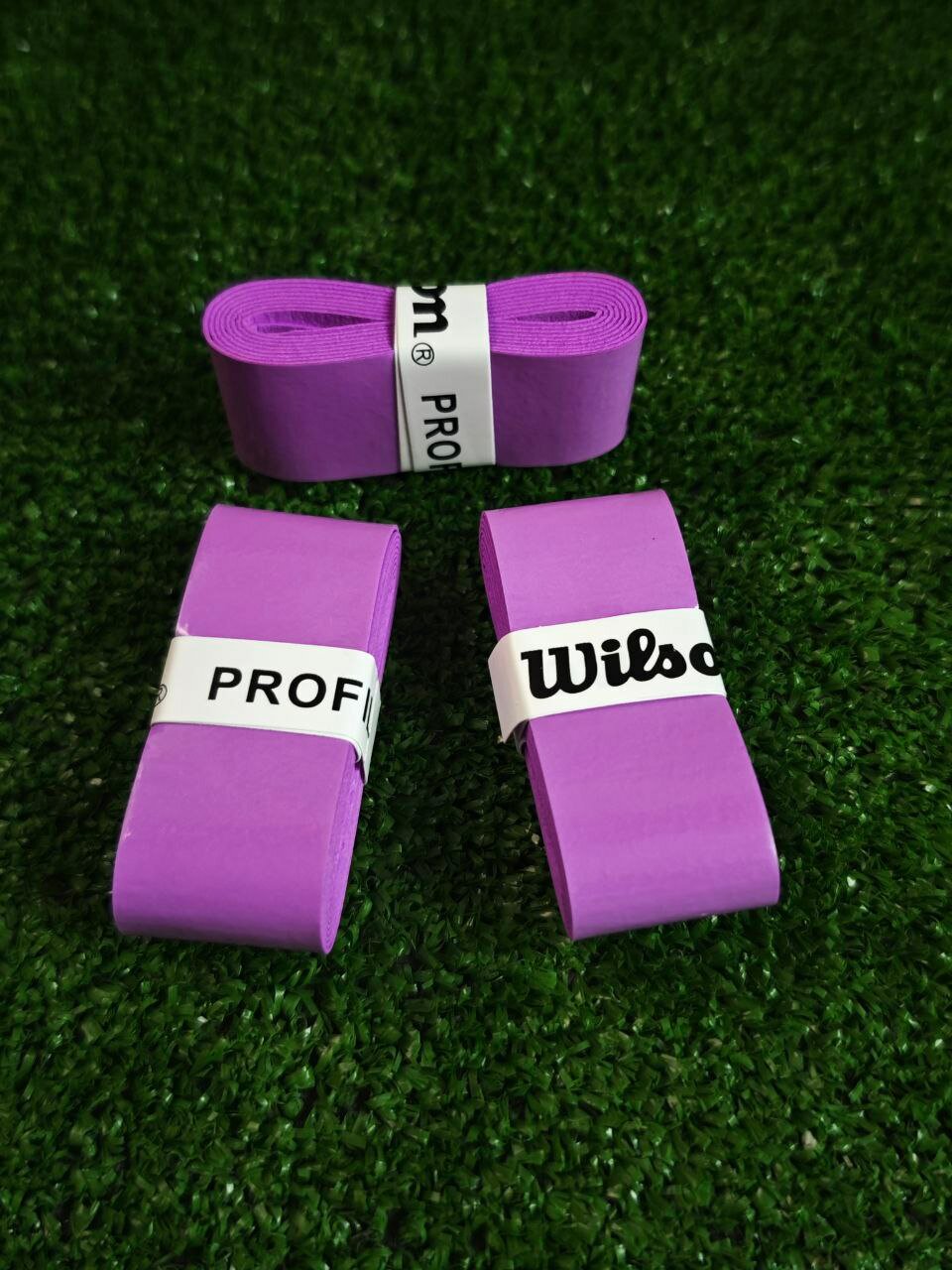 Намотки Wilson для теннисной ракетки фуксия (3шт.)