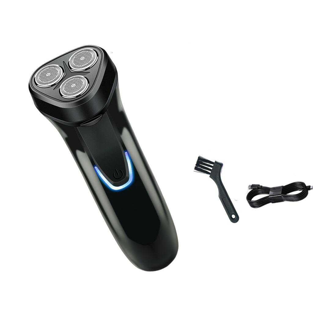 Электробритва аккумуляторная водонепроницаемая, Черный