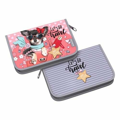 Пенал 1 отделение без наполнения "Mini Traveler" 205*135 см 57547 "Erich Krause"