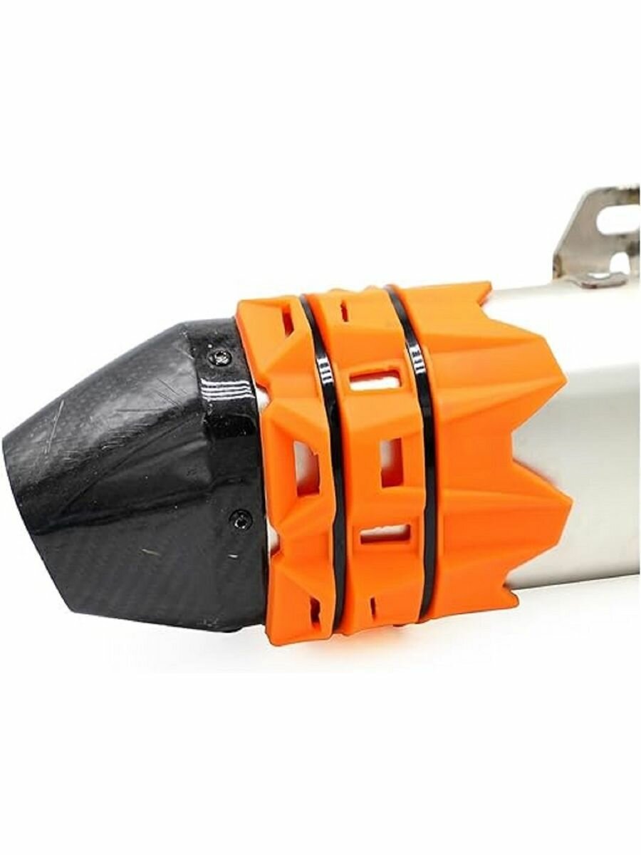 Накладка на глушитель мотоцикла, питбайка защитная