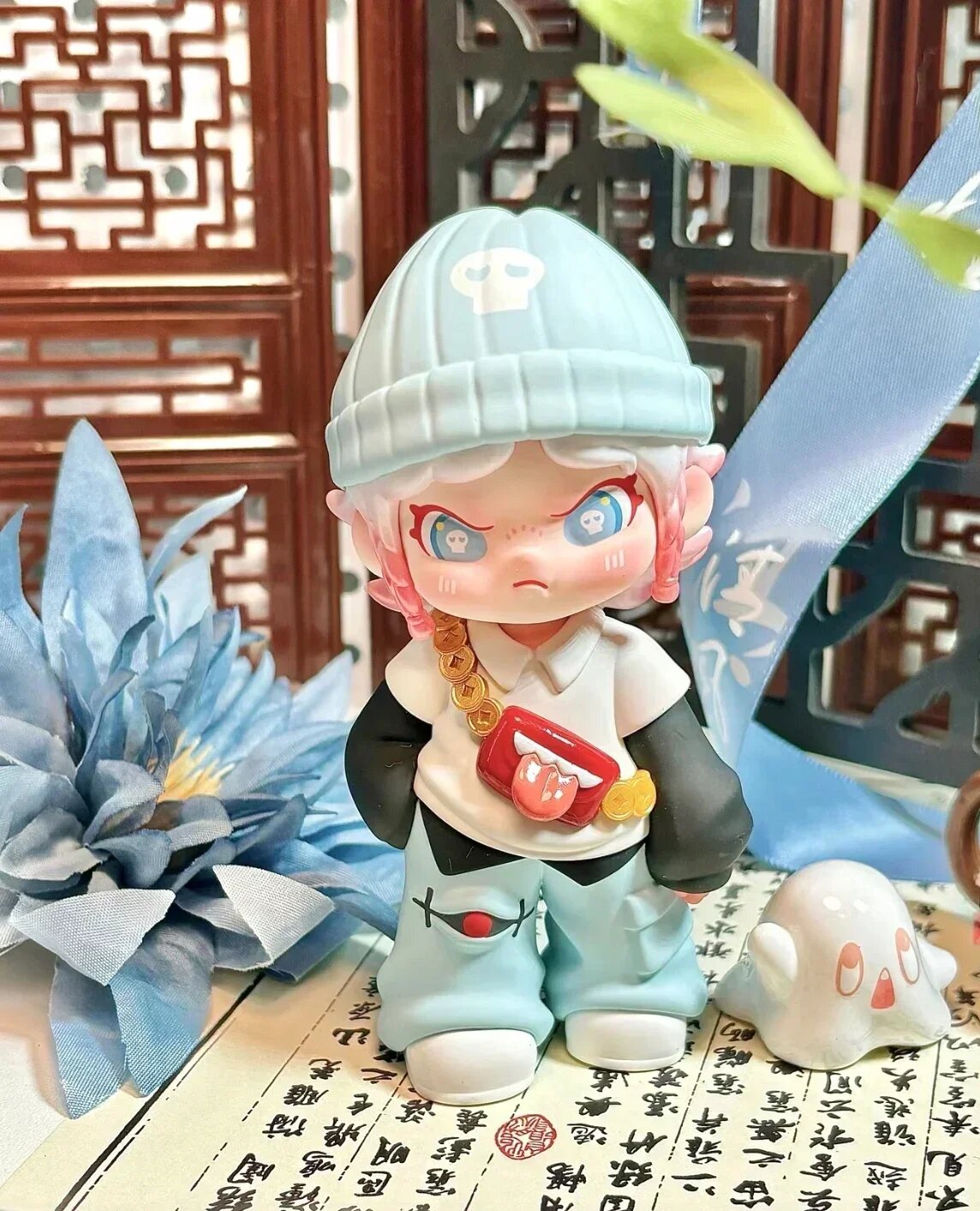 Luo Jiujiu Dora Anything Goes 5-го поколения фигурка Светло-голубой, I