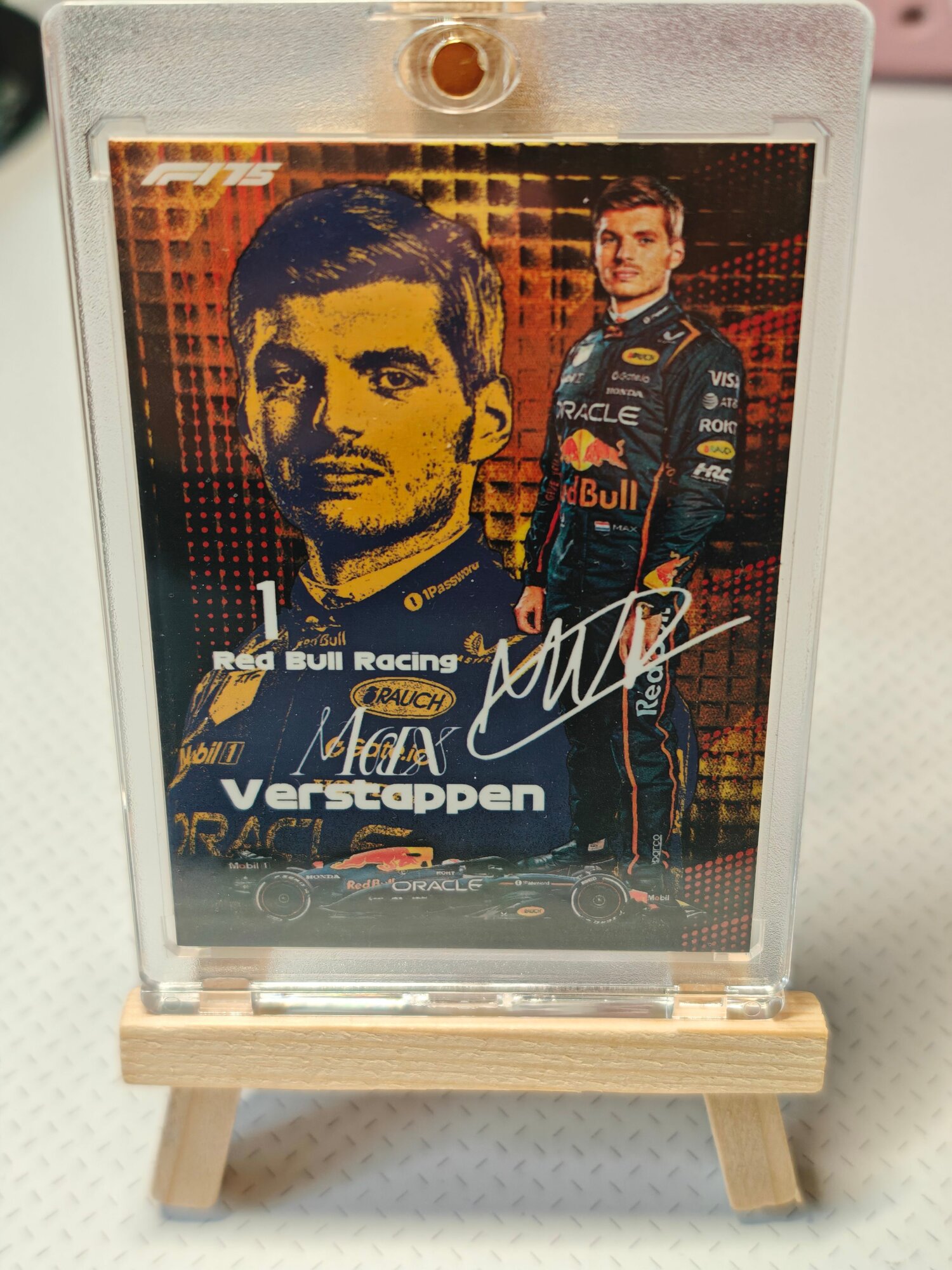Коллекционная карточка F1 TOPPS Red Bull Racing Verstappen