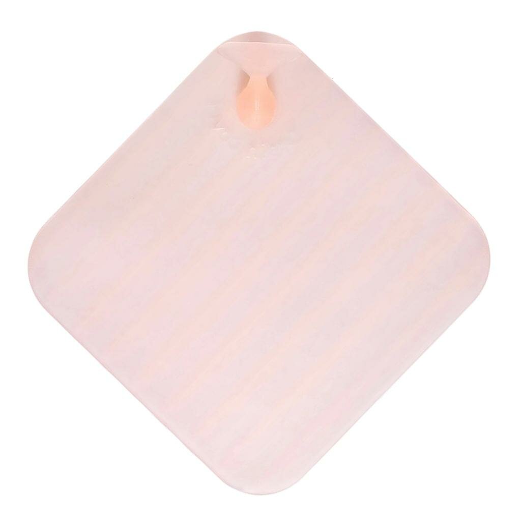 Силиконовая дренажная накладка для раковины и ванны, Розовый