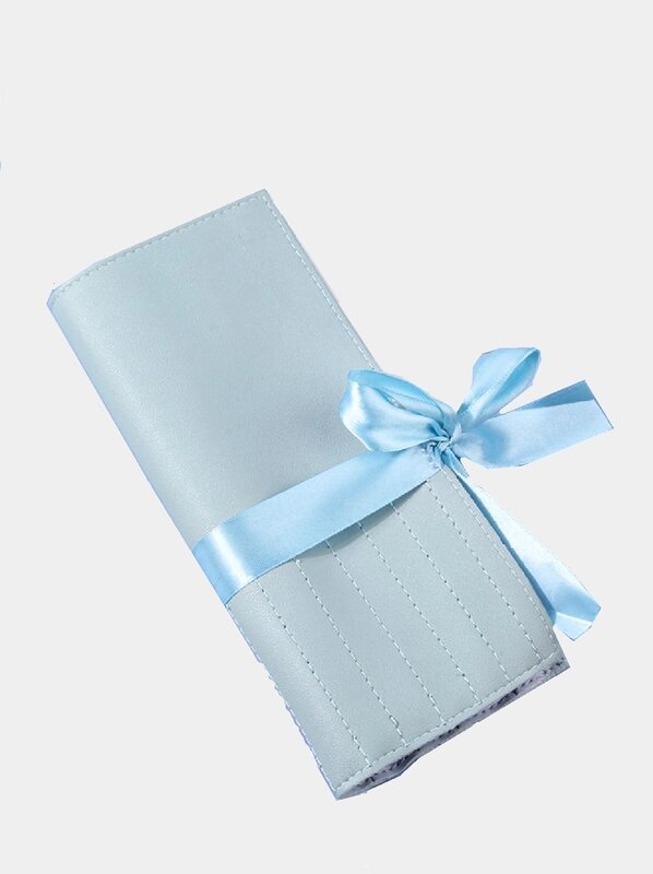 Чехол с лентой для кистей для макияжа, на 10шт