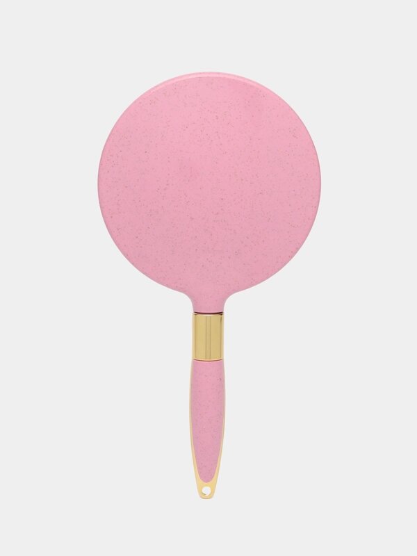 Зеркало для макияжа с ручкой