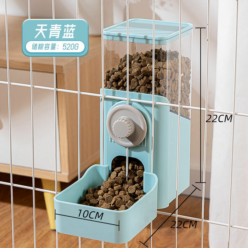 Подвесной питьевой фонтанчик, принадлежности для питья, подвесная миска для клетки, автоматическая кормушка.