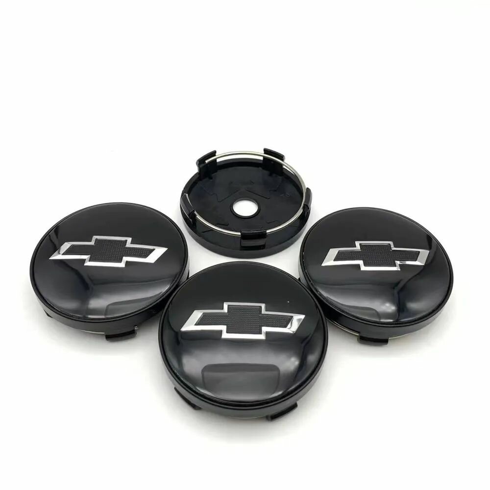 Пылезащитные колпаки для легкосплавных дисков Шевроле! /Колпачки на диски Chevrolet 60/56/10, комплект из 4 штук