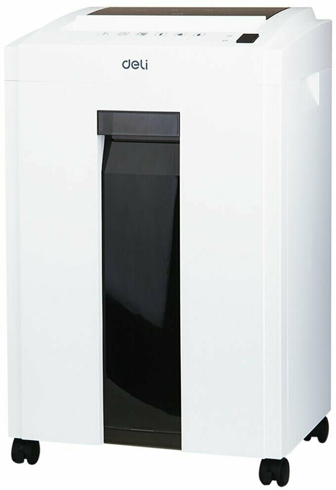 Уничтожитель бумаг Deli E9952, P-4, 4х25 мм, 10 лист. одновременно, 23л