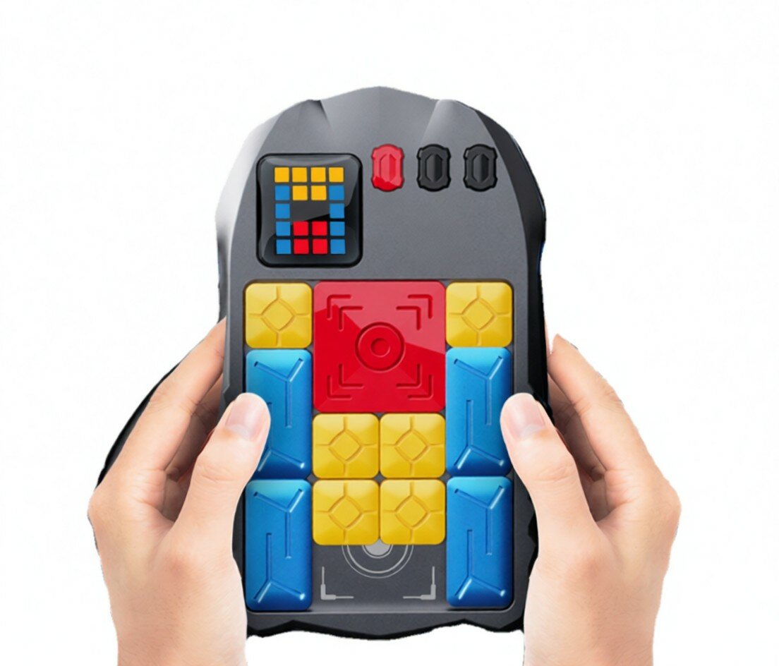 Игры Super Slide, Игры- пазлы - с 500+ уровнями, Электронные игры для мозга - Игрушки для фиджета в пути, Игры STEM для обучения, Загадки для мозга Развлекательные для всех возрастов, Материал: Пластик, Пол: Унисекс, Возраст: 7-9 лет, 10-12 лет, 13-14