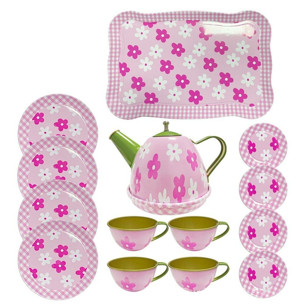 Игрушечный сервиз для девочек, игра в чаепитие и дочки-матери, комплект для детского сада