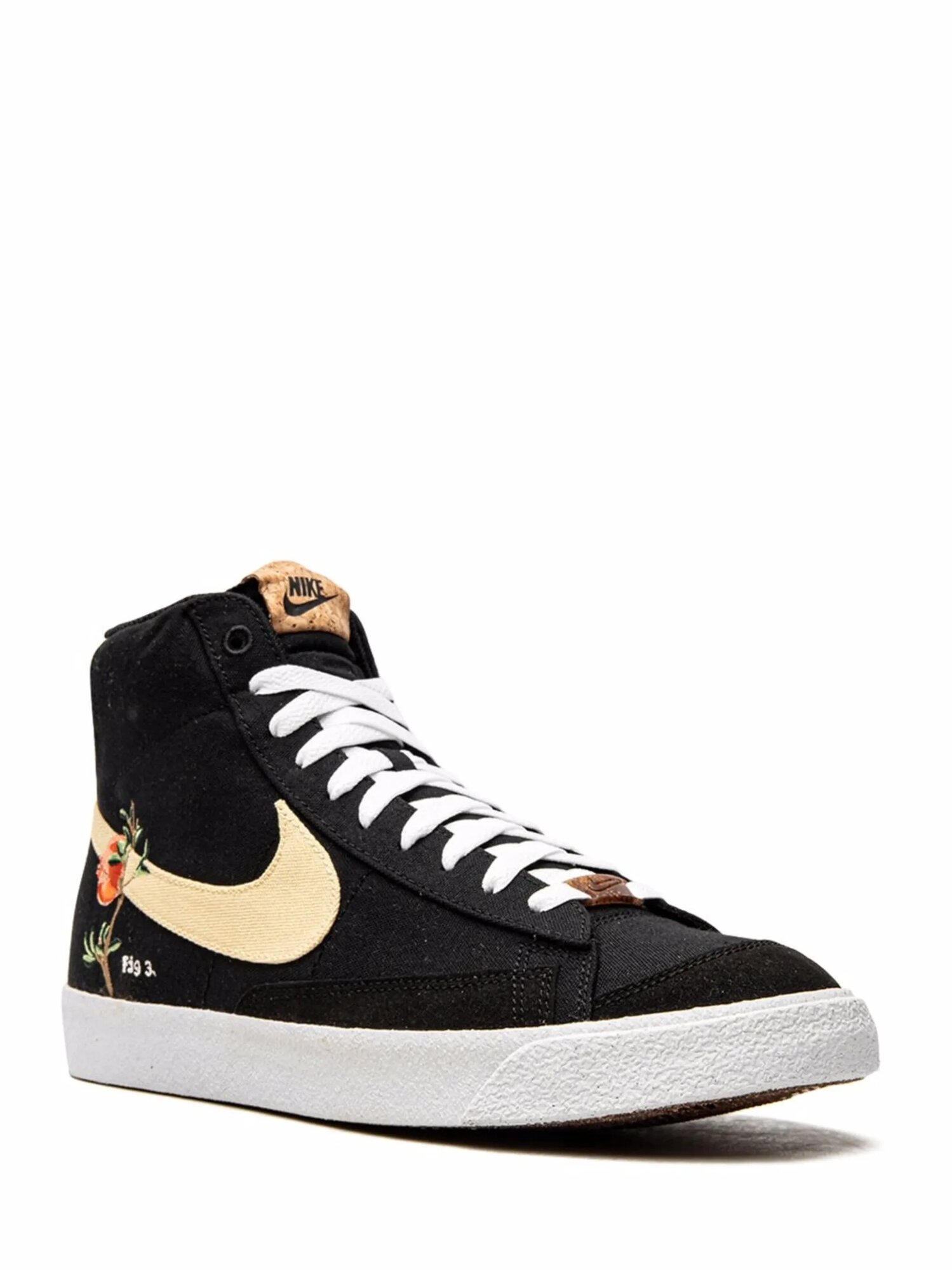 Кроссовки NIKE Blazer Mid '77, размер 8.5 US, черный — фото 1